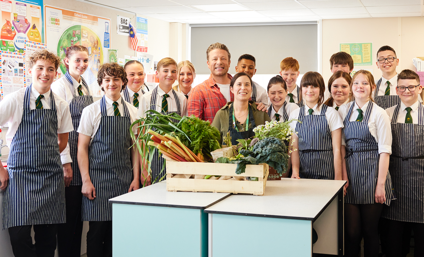 The 2024 Winners - Jamie Oliver’s Good School Food Awards